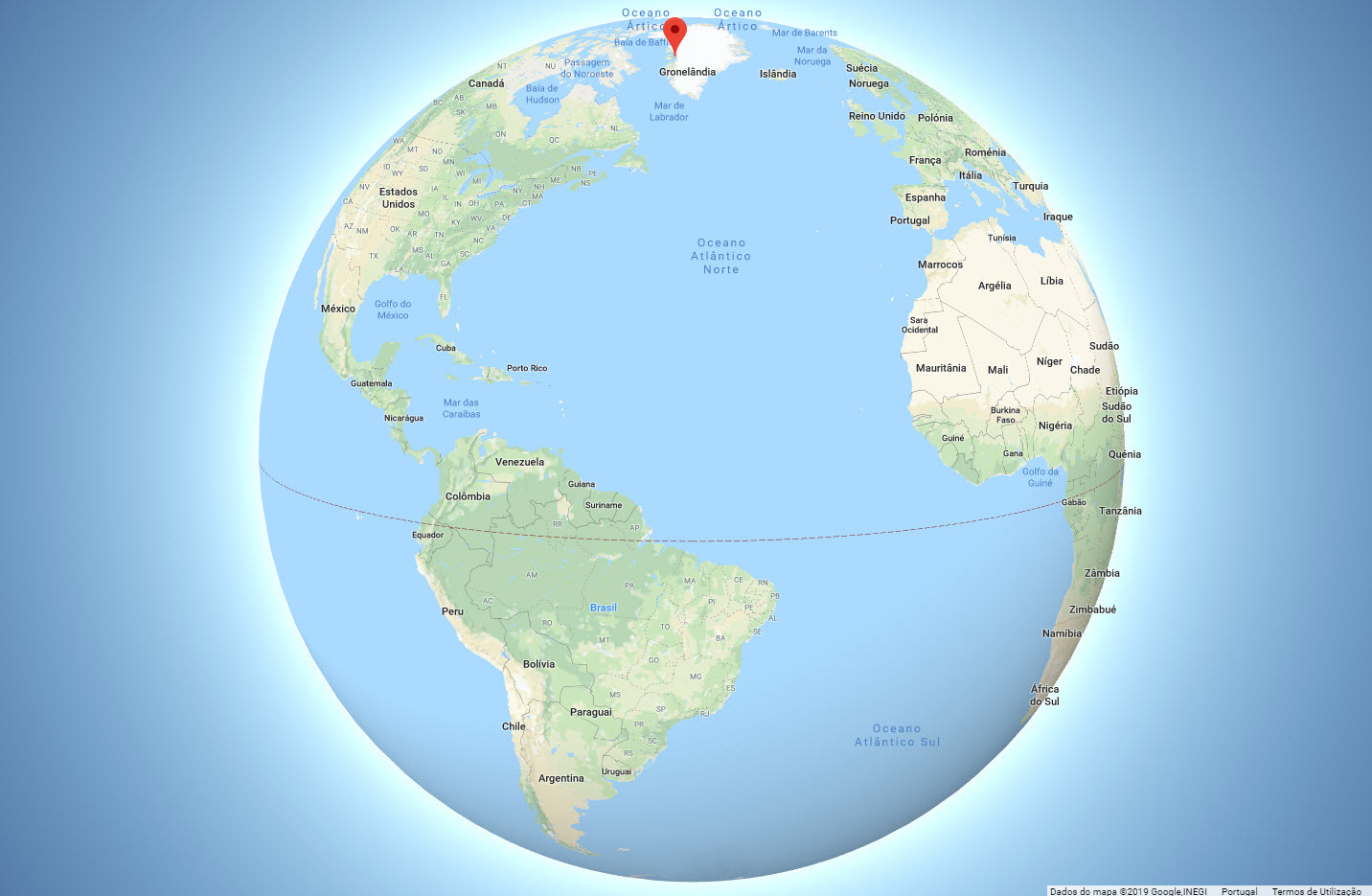 Gronelândia – Círculo Polar Ártico - Rute Norte